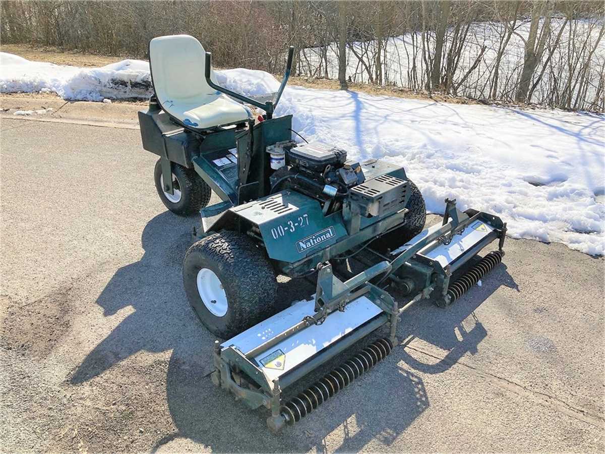 2000 National Hydro 70 Triplex Reel Mower Online Government Auctions of ...