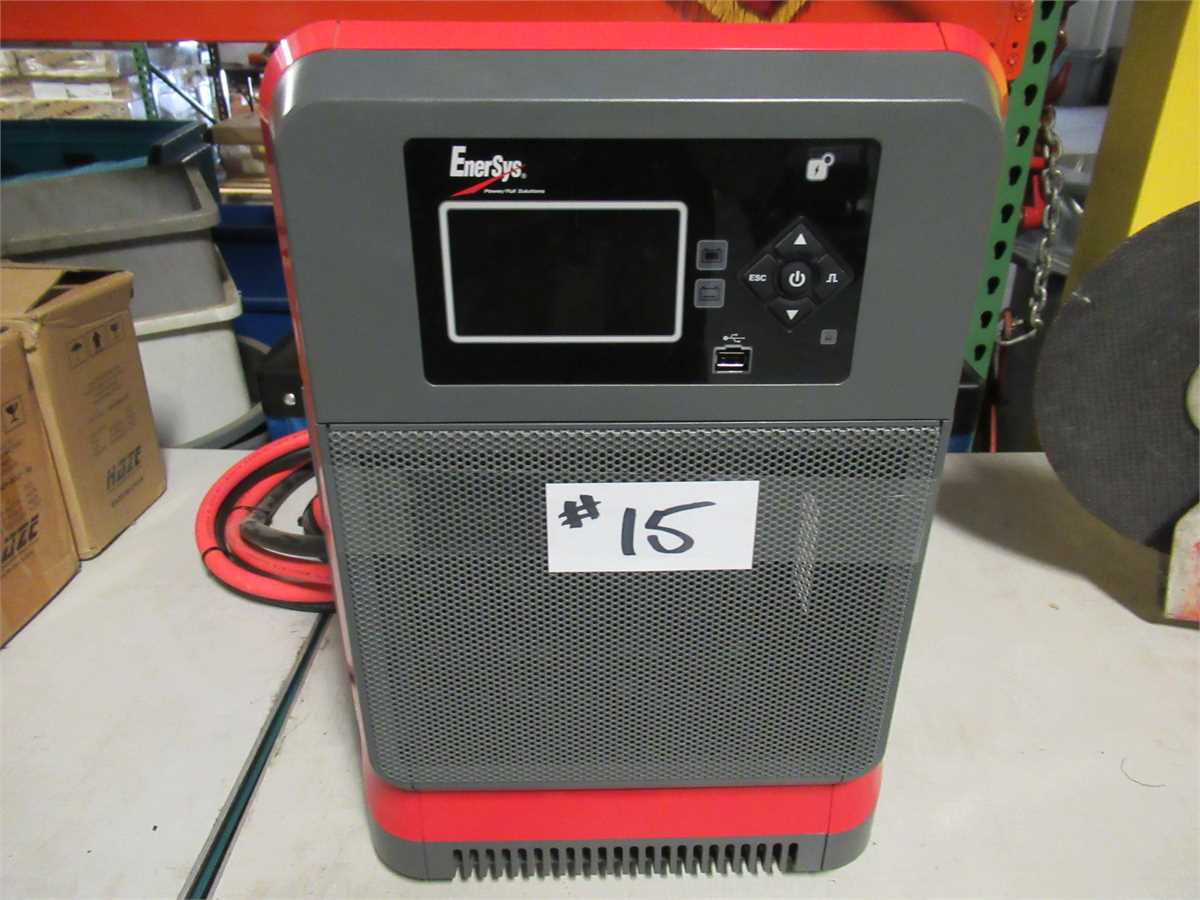 Lot 15 Enersys Charger Online Government Auctions of Government Surplus ...
