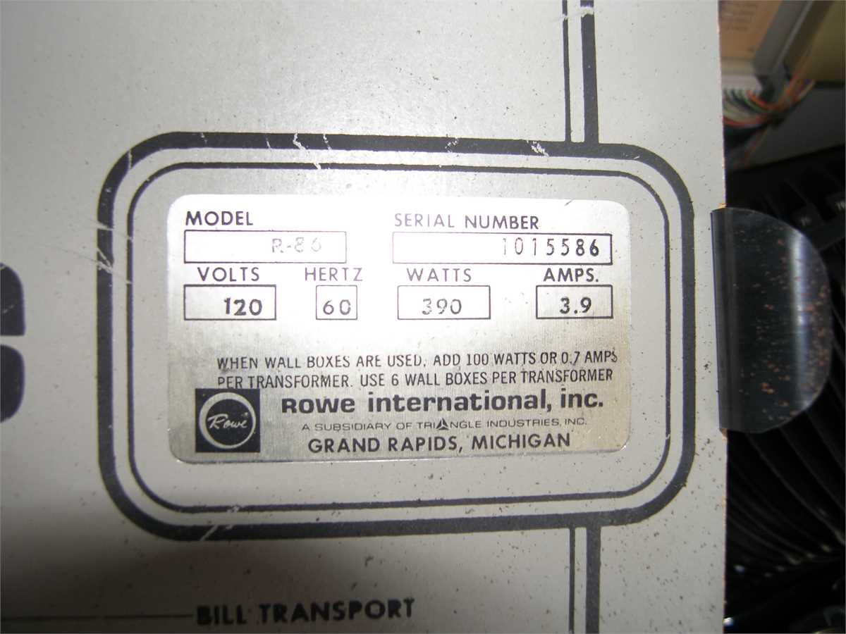 AMI/Rowe R86 45RPM Jukebox, Circa 1982 Online Government Auctions of ...