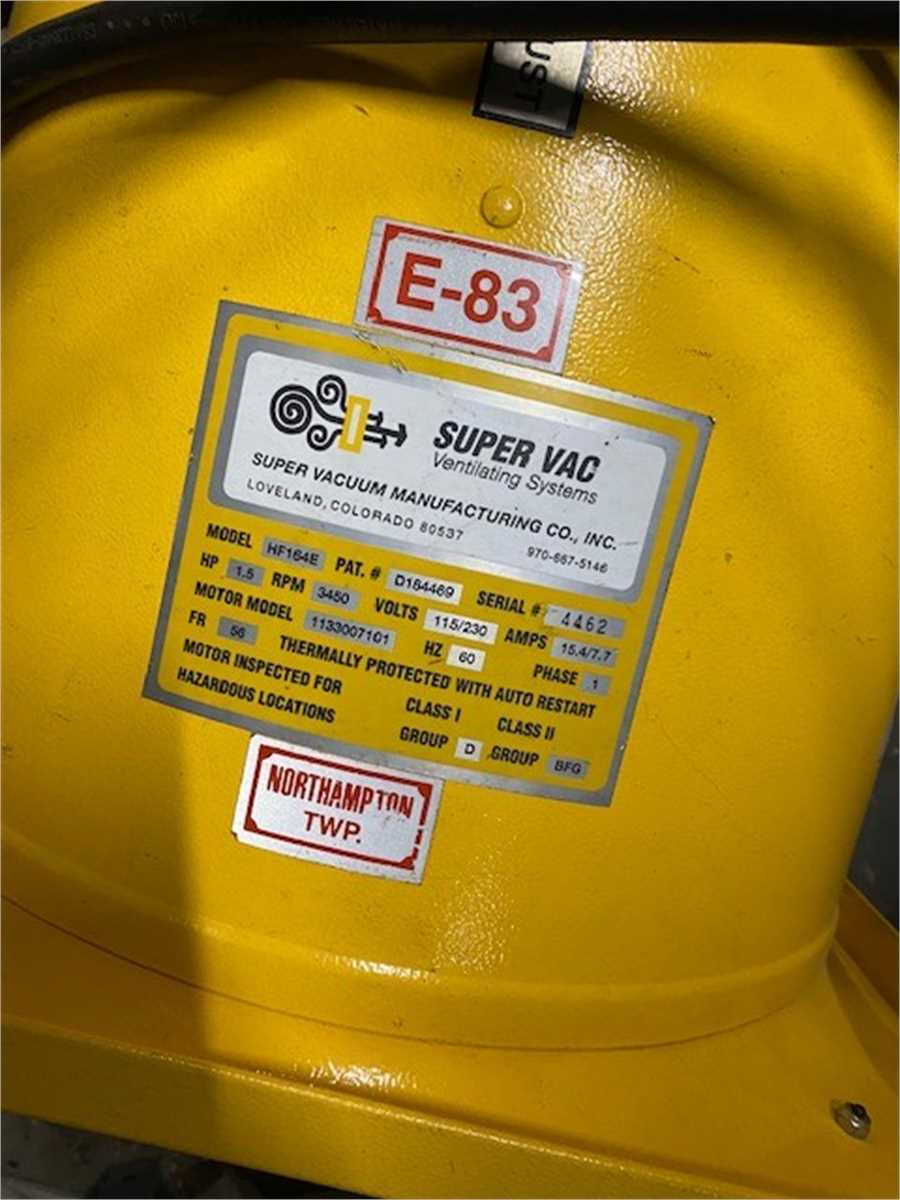SUPERVAC Electric Smoke Ejector 16" Online Government Auctions of ...
