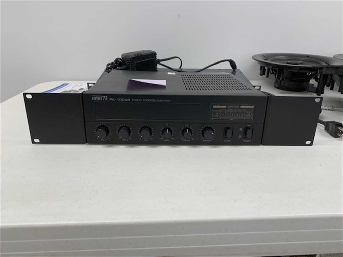 InterM Single Channel Mixer/Amplifier Online Government Auctions of ...