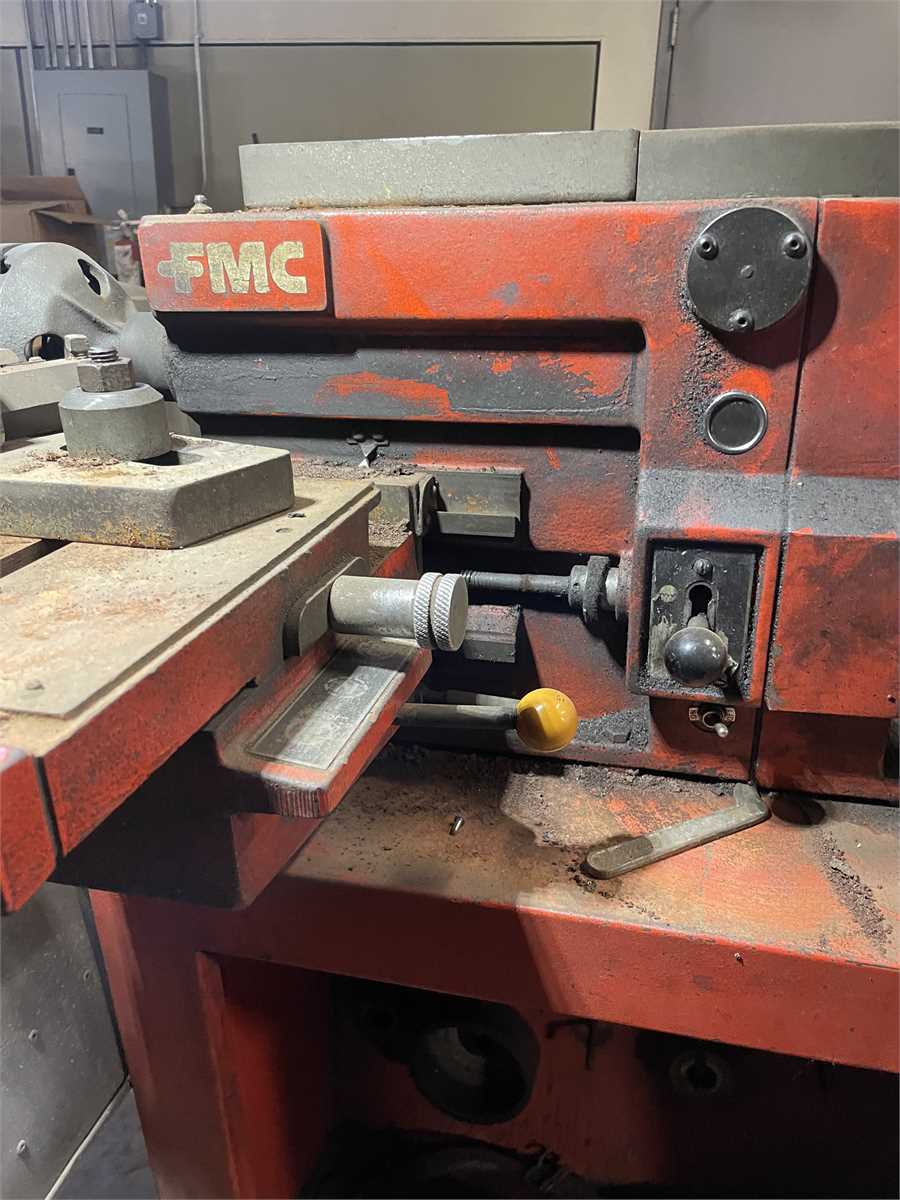 Brake Lathe- FMC Brake Lathe B-601 Online Government Auctions of ...
