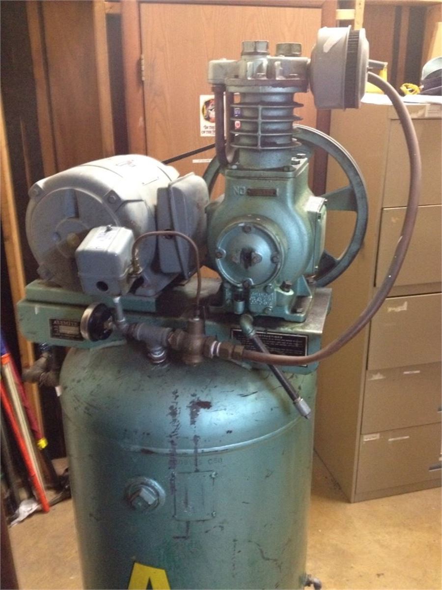 Westinghouse air compressor Online Government Auctions of Government ...