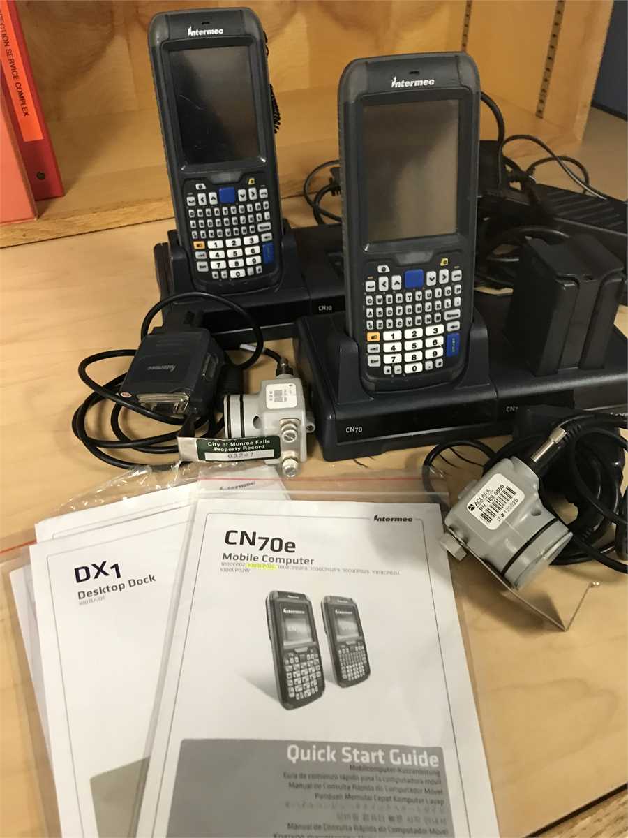 Intermec CN70e mobile computer Online Government Auctions of Government Surplus | Municibid
