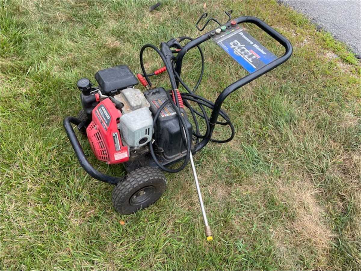 Honda XR2500 Pressure Washer 5hp 2500 PSI - Starts, Needs Work Online Government Auctions of ...