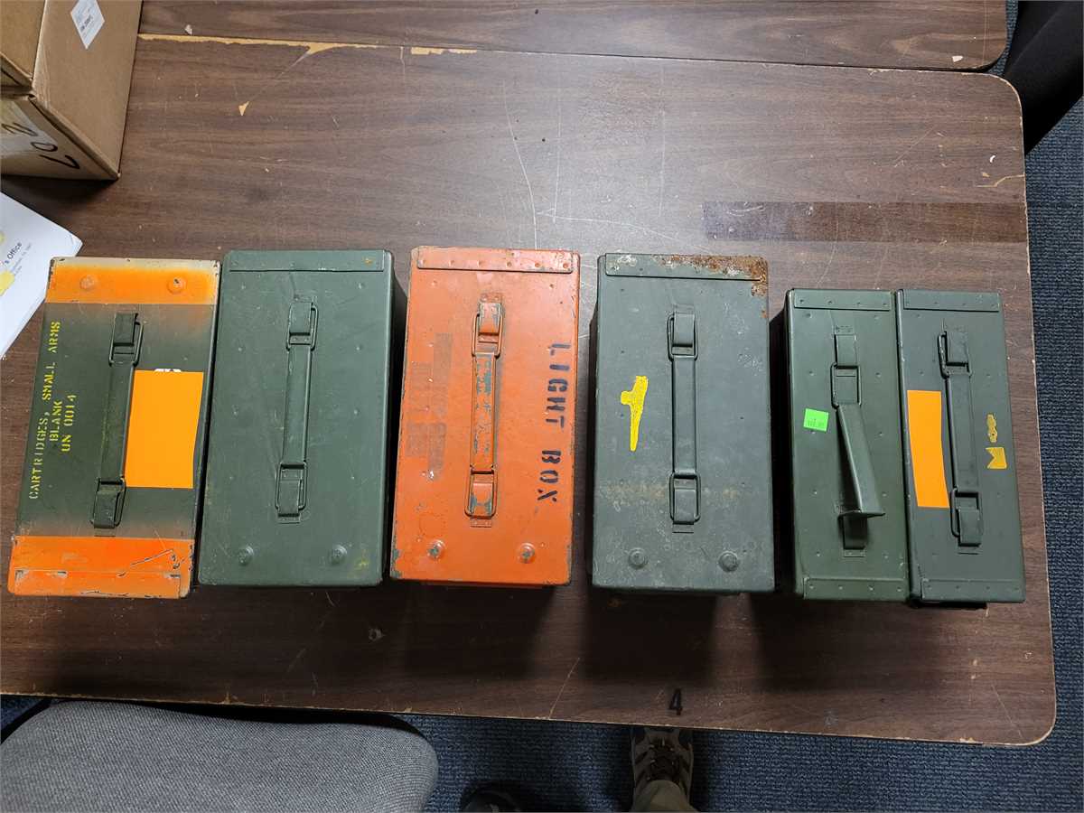 Small Ammo Cans Online Government Auctions of Government Surplus ...
