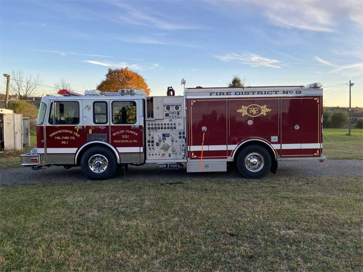 1991 Saulsbury/Spartan Rescue Engine Online Government Auctions of ...