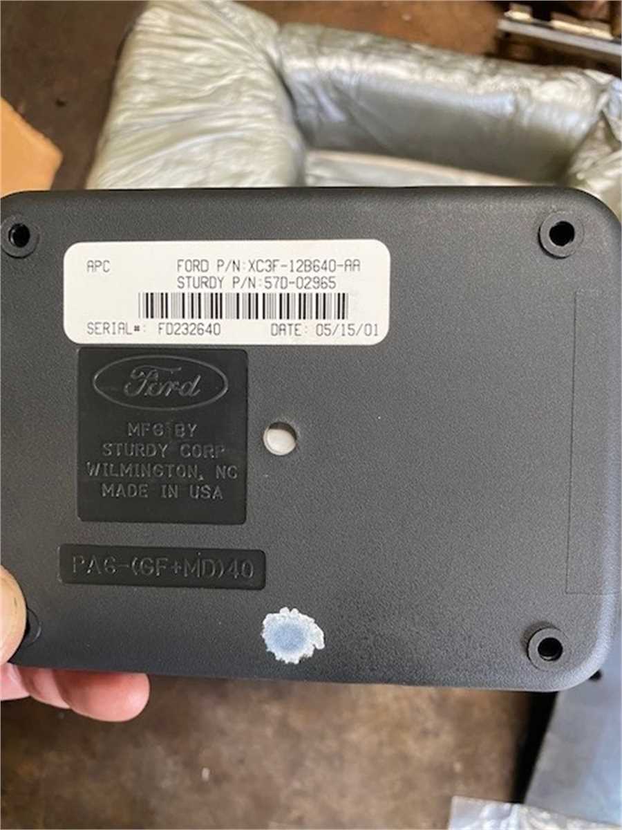 Ford 7.3L Powerstroke Diesel Auxiliary Idle Control Module Online ...