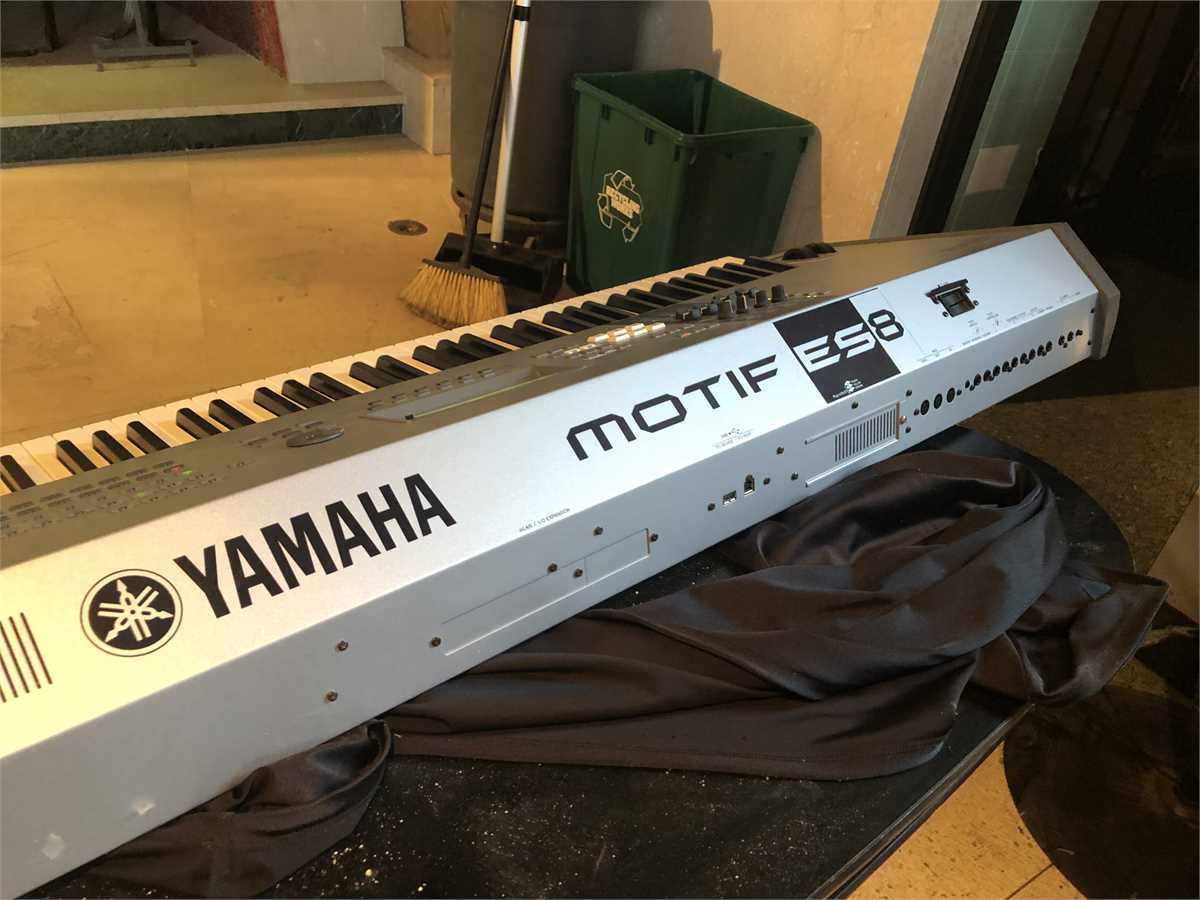 Yamaha MOTIF ES8 - Key Music Production Synthesizer Online Government ...