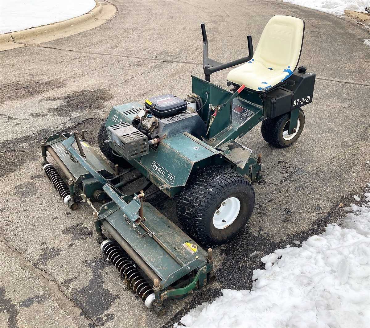 1997 National Hydro 70 Triplex Reel Mower Online Government Auctions of ...