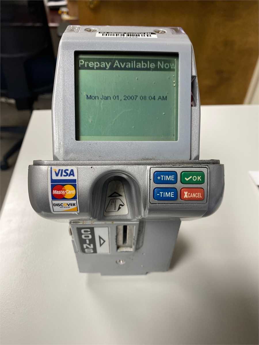 IPS MK5 Single Space Meters Online Government Auctions of Government ...