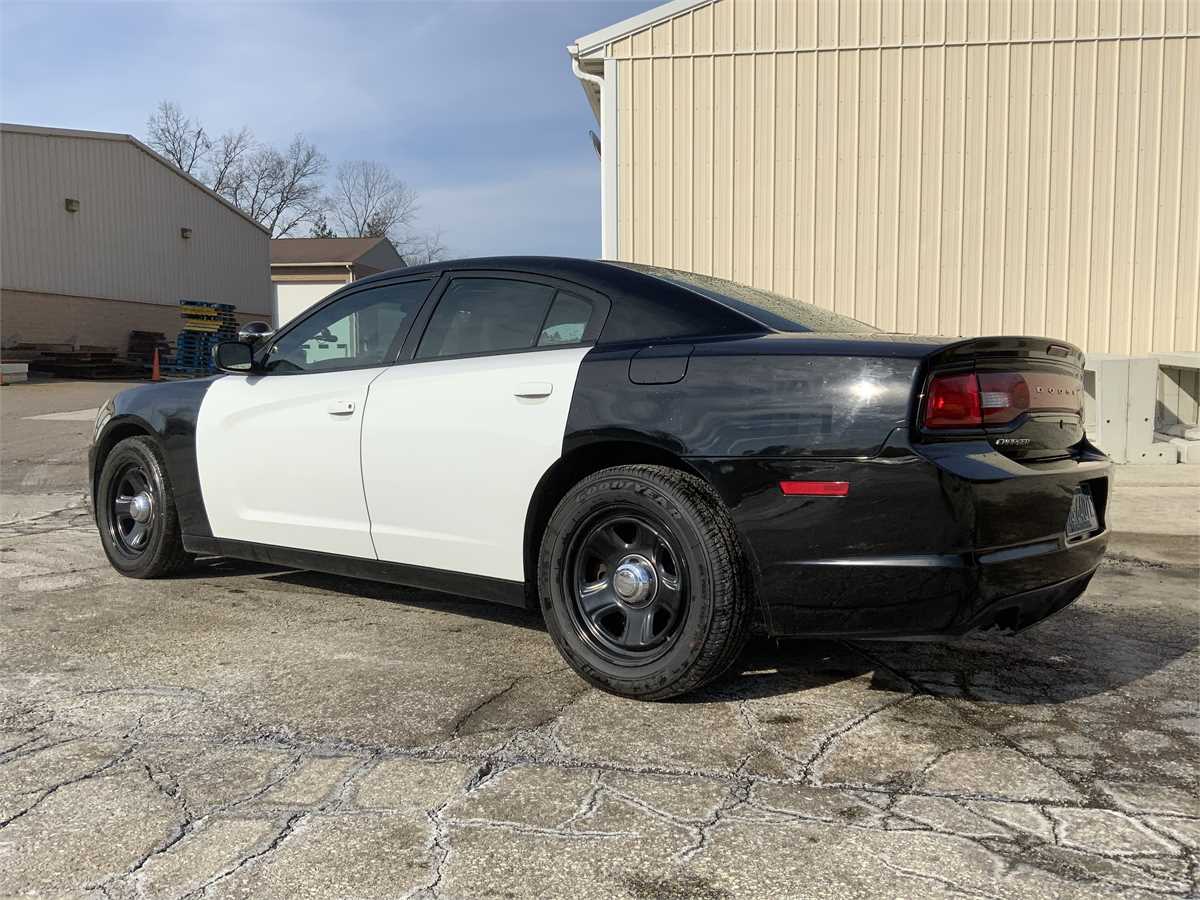 2014 Dodge Charger retired police car Online Government Auctions of ...