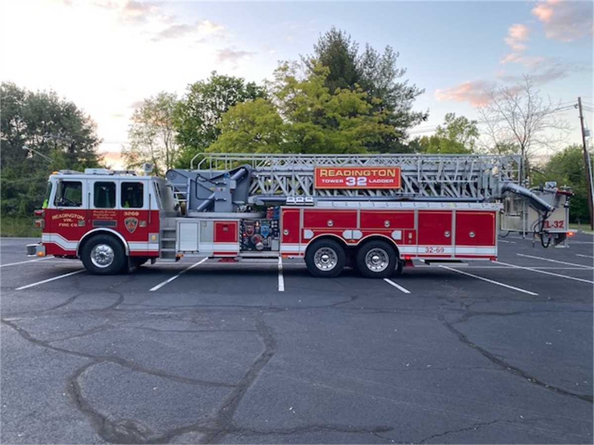 1997 SUTPHEN SP95 LADDER TRUCK Online Government Auctions of Government ...