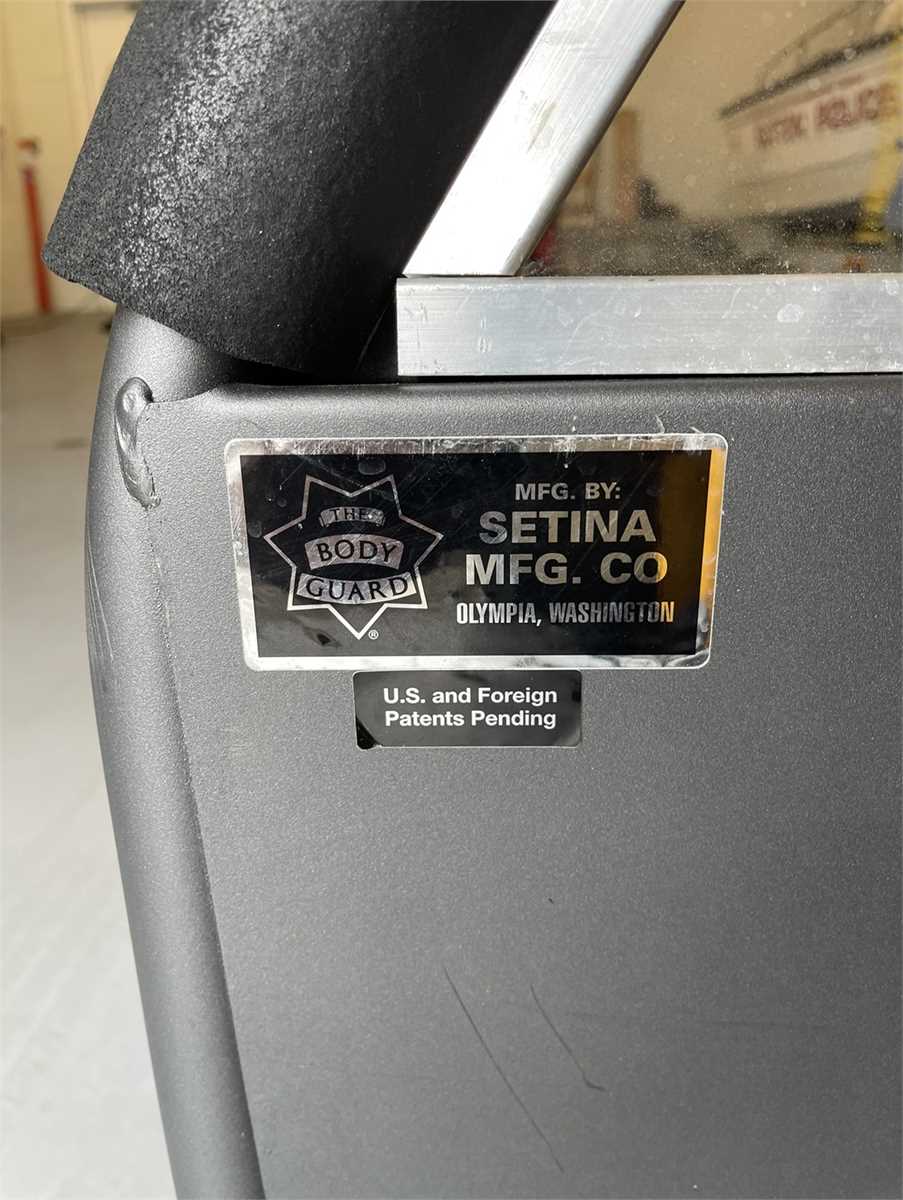 Setina Taurus Prisoner Cage Online Government Auctions of Government ...