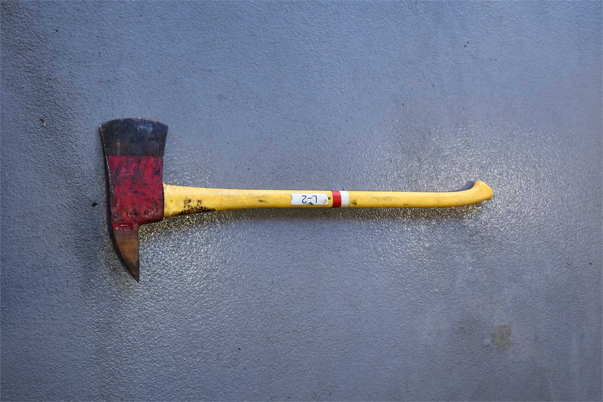 Firefighter Pick Head Axe Online Government Auctions of Government ...