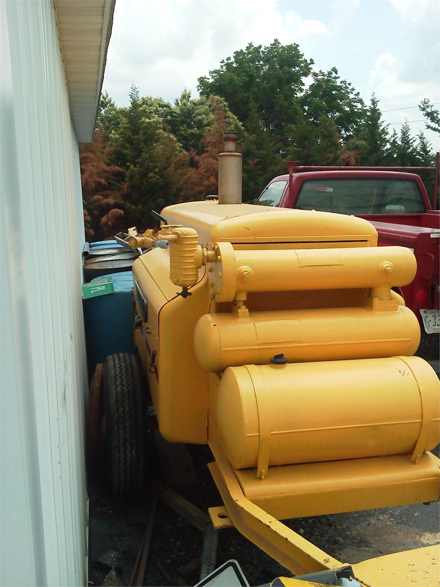 1963 Jaeger Portable Air Compressor Online Government Auctions of ...