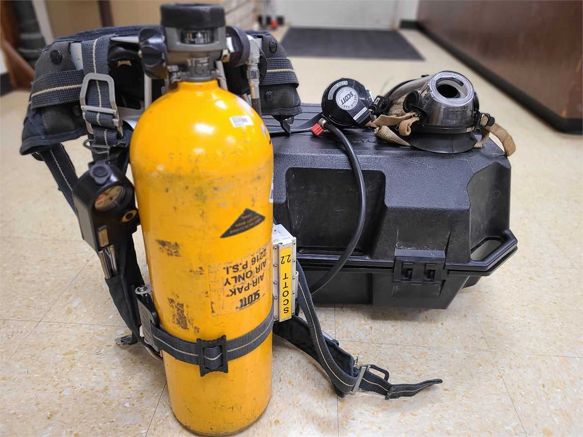 Scott Air Packs Online Government Auctions of Government Surplus ...