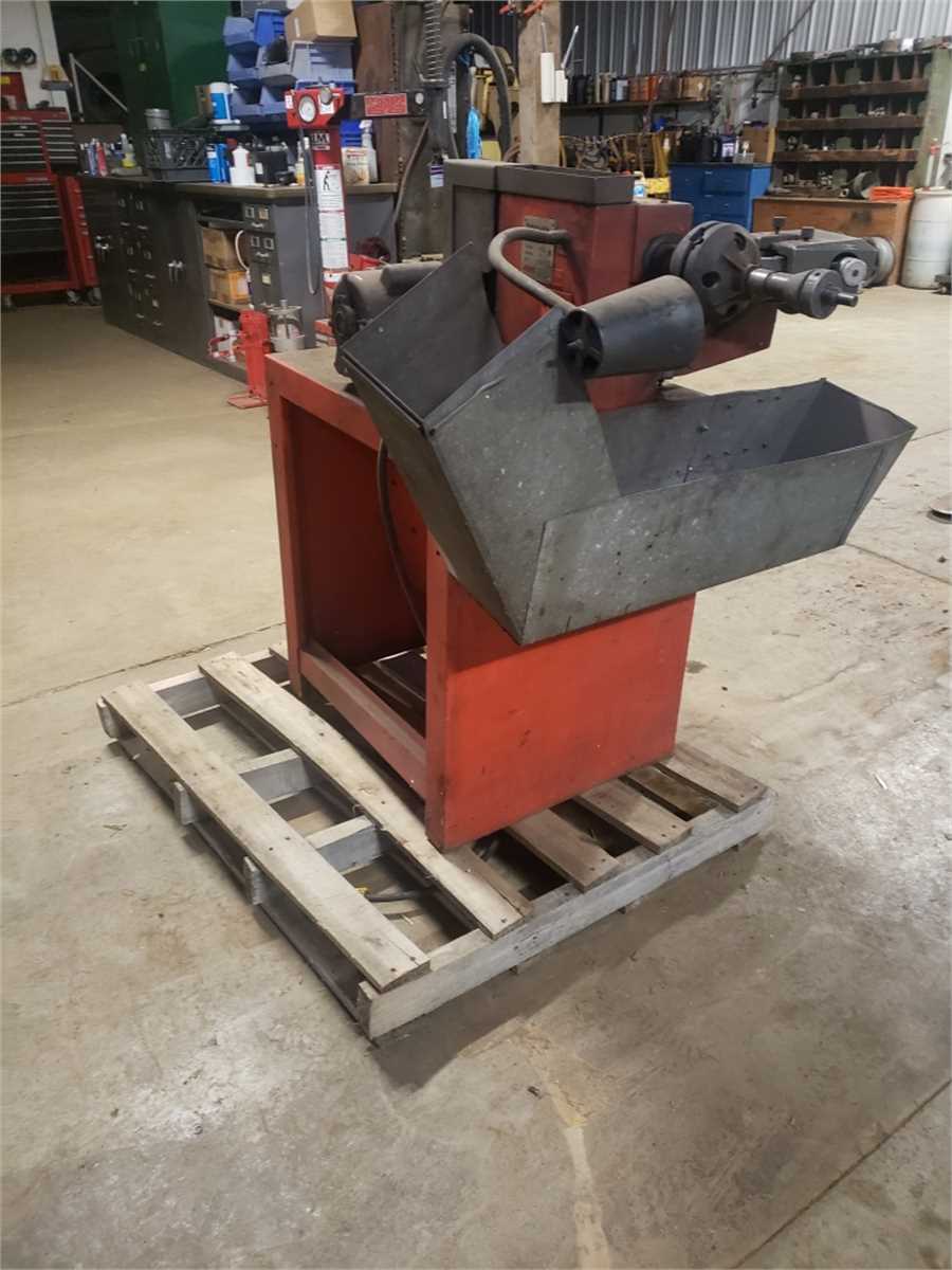 Brake Lathe- FMC Brake Lathe B-601 Online Government Auctions of ...