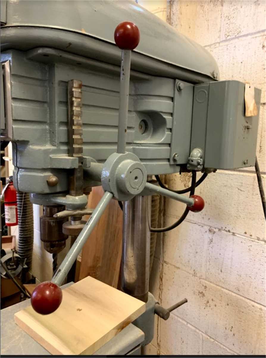 Powermatic Drill Press - Model 1100 Online Government Auctions of ...