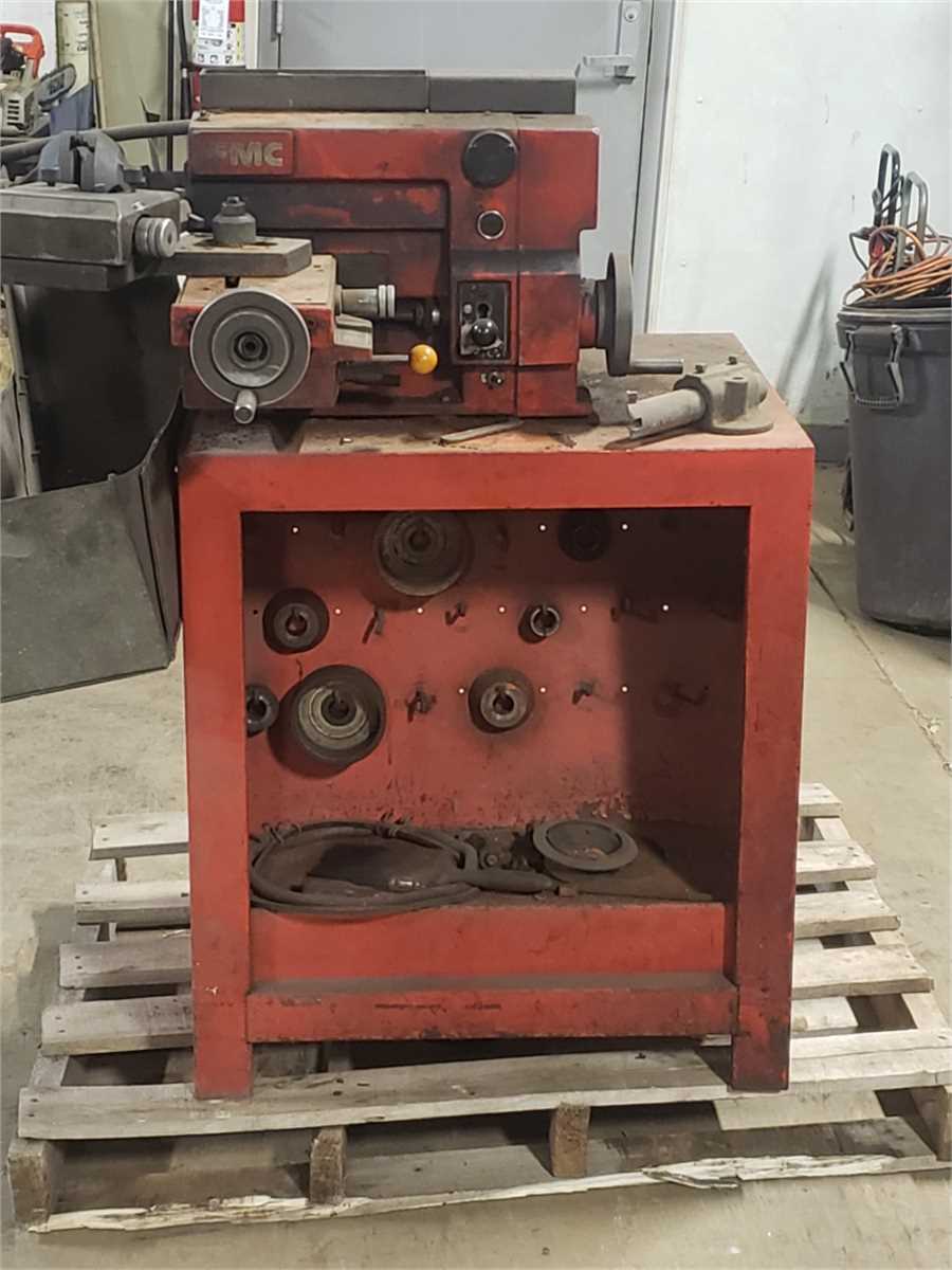 Brake Lathe- FMC Brake Lathe B-601 Online Government Auctions of ...