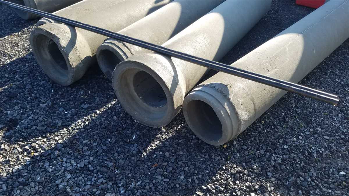 12" Concrete Pipe ( RCP) Online Government Auctions of Government ...