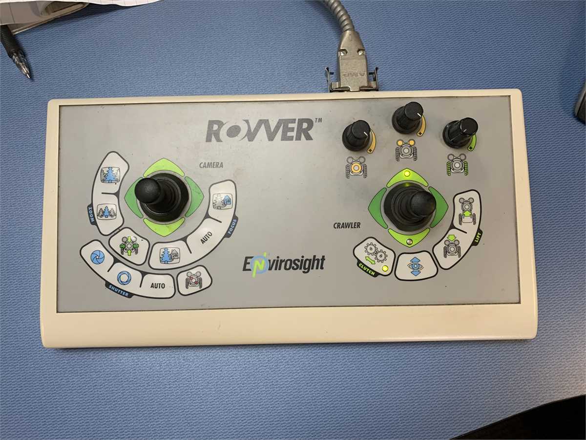 ENVIROSIGHT ROVVER 125 SEWER CRAWLER CAMERA SYSTEM Online Government ...