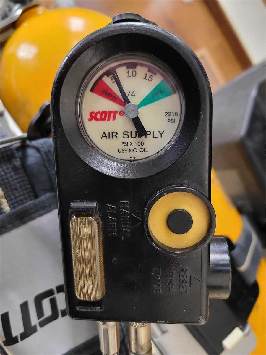 Scott Air Packs Online Government Auctions of Government Surplus ...