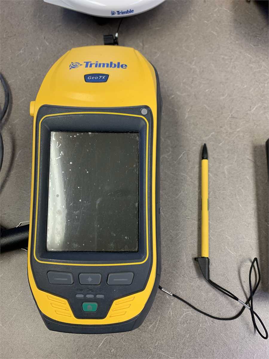 Trimble Geo7x with Trimble Zephyr Model 3 Antenna, hardshell case ...