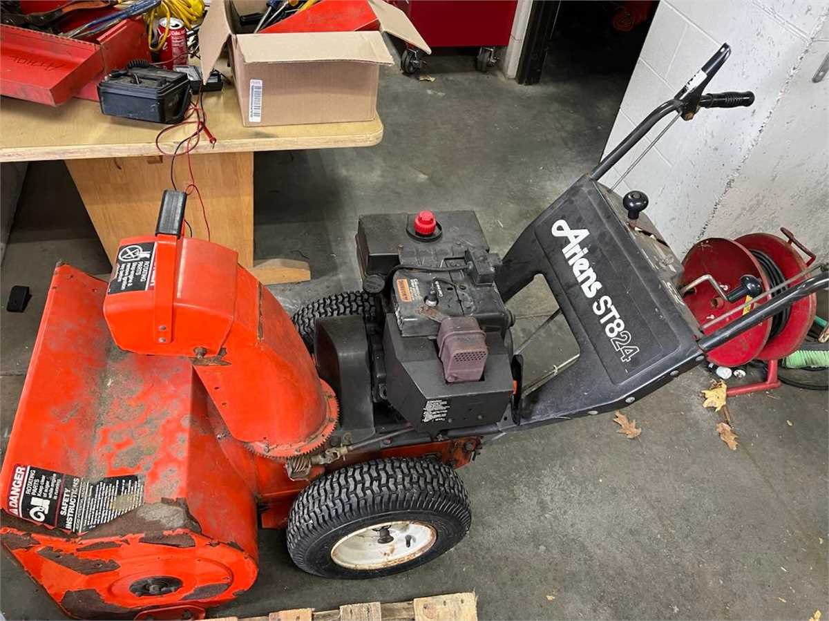 Ariens ST824 8 HP Online Government Auctions of Government Surplus ...