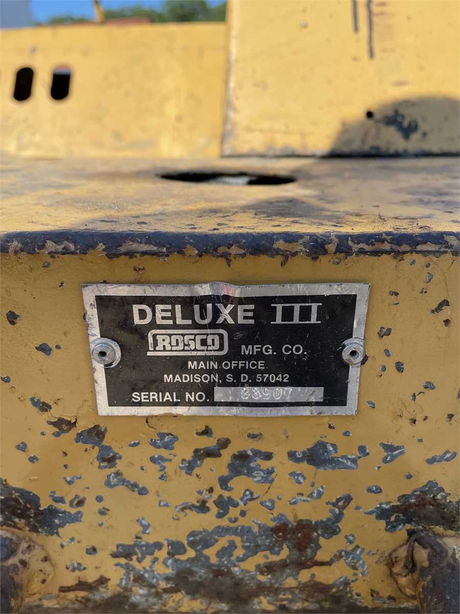 1995 Rosco Deluxe Rollpac III Online Government Auctions of Government ...