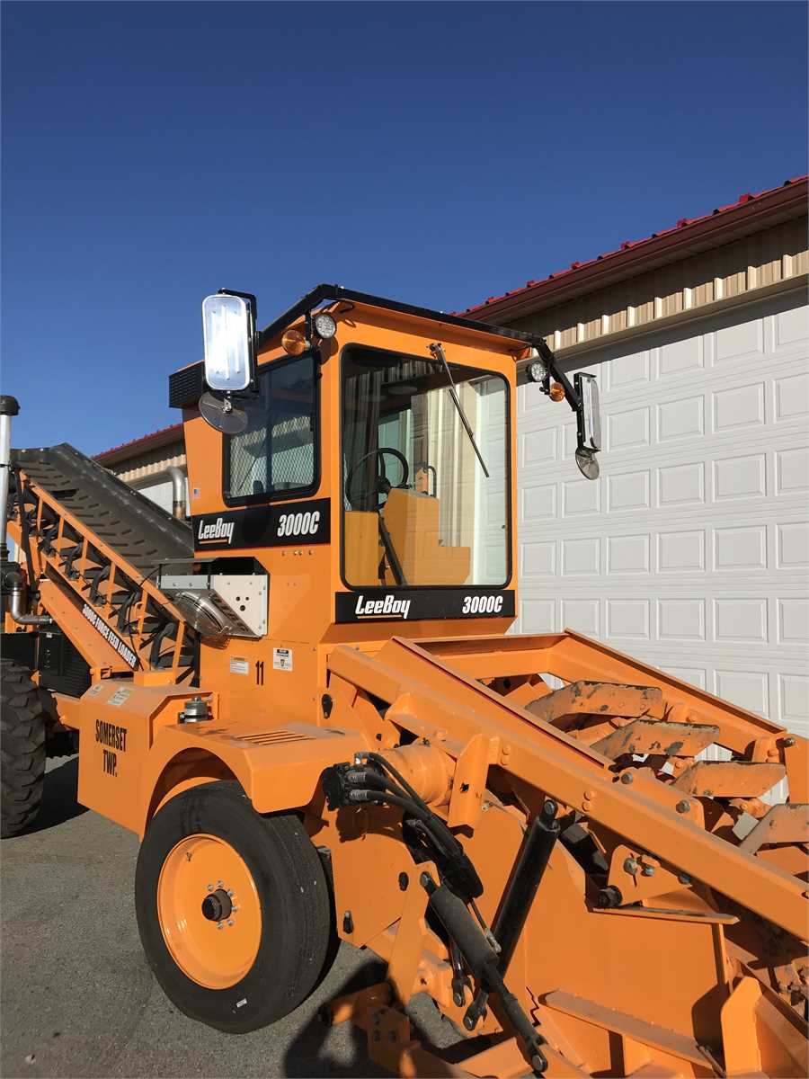 2017 LeeBoy Force Feed Loader Online Government Auctions of Government ...