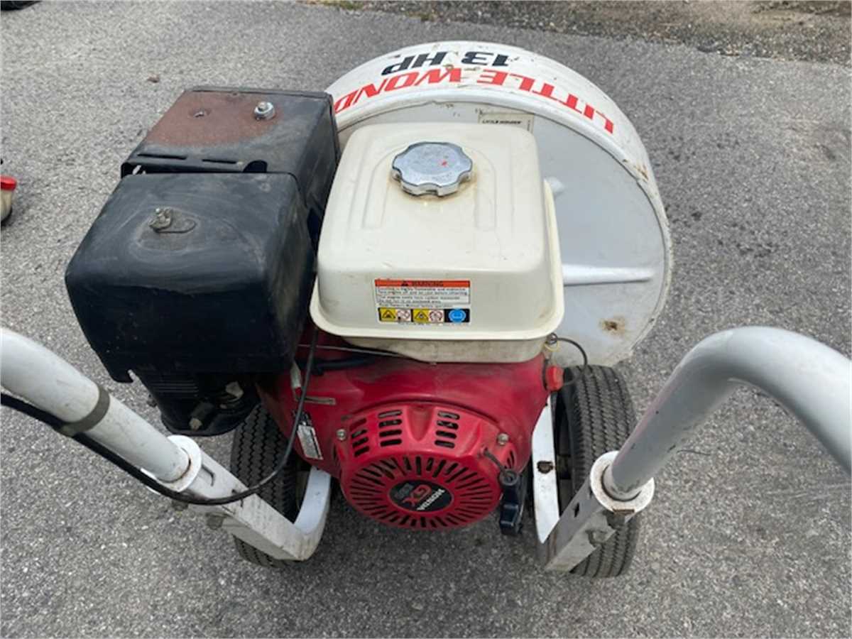 Little Wonder High Output 13hp Honda Leaf Blower Starts and Runs Online ...