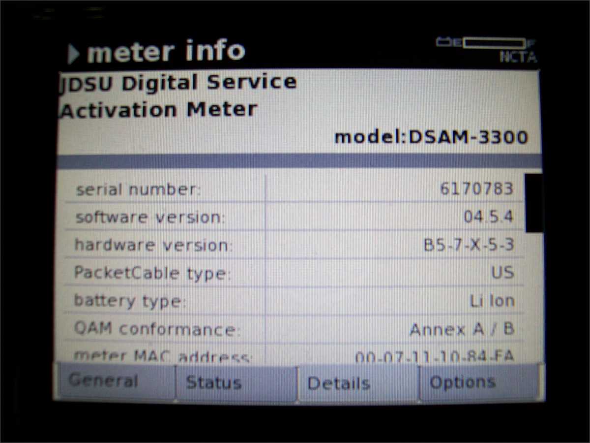 JDSU DSAM 3300 XT DOCSIS 3.0 Online Government Auctions of Government ...