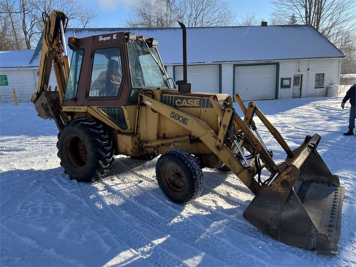 1986 Case 580 Super E Backhoe Front End Loader Online Government ...