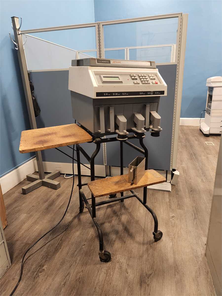 Cummins-Allison "Jetsort 2000" High Speed Coin Sorter/Counter Online ...