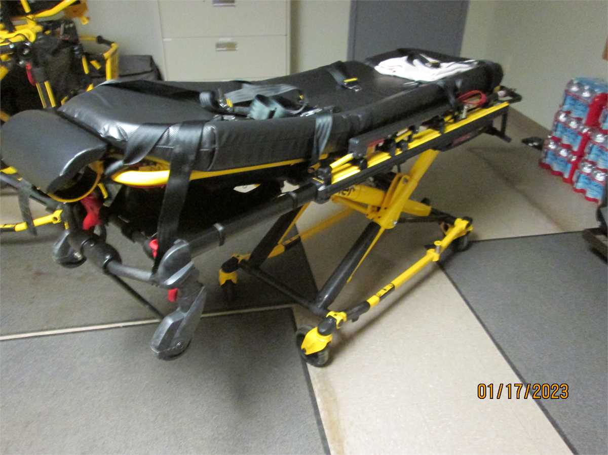 2009 Stryker Model 6500 Power-Pro XT Ambulance Cot Online Government ...