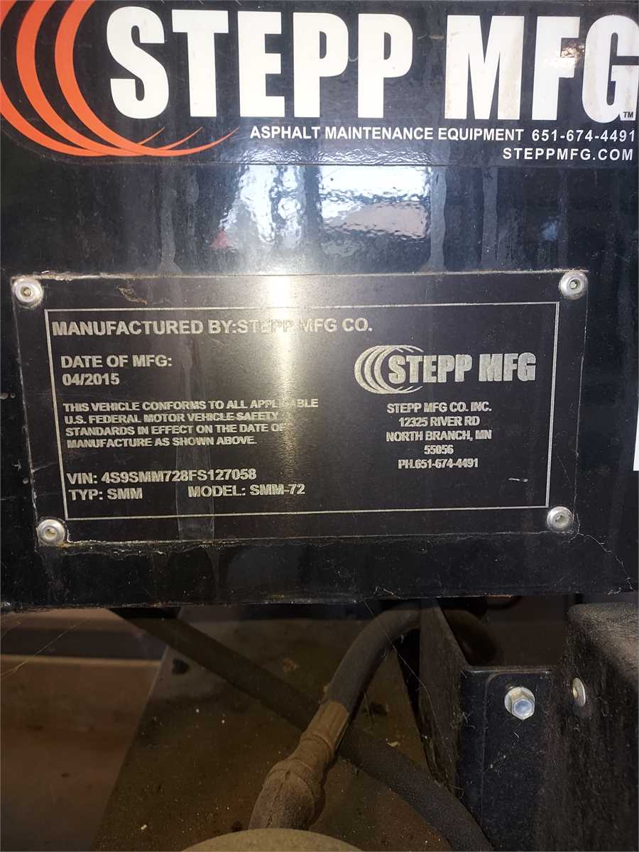 2015 Stepp MFG Asphalt Recycler Online Government Auctions of ...