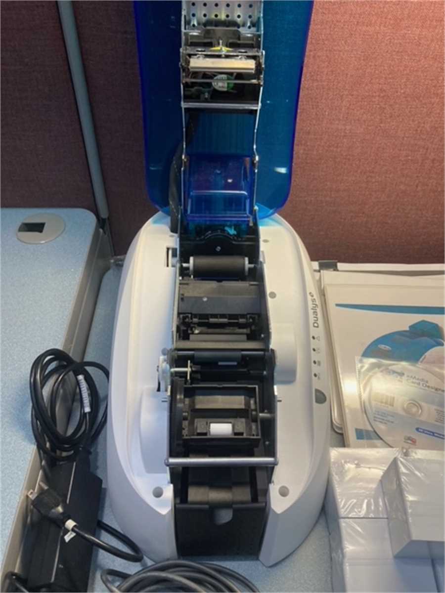 Evolis Dualys 3 Card Printer Online Government Auctions of Government ...