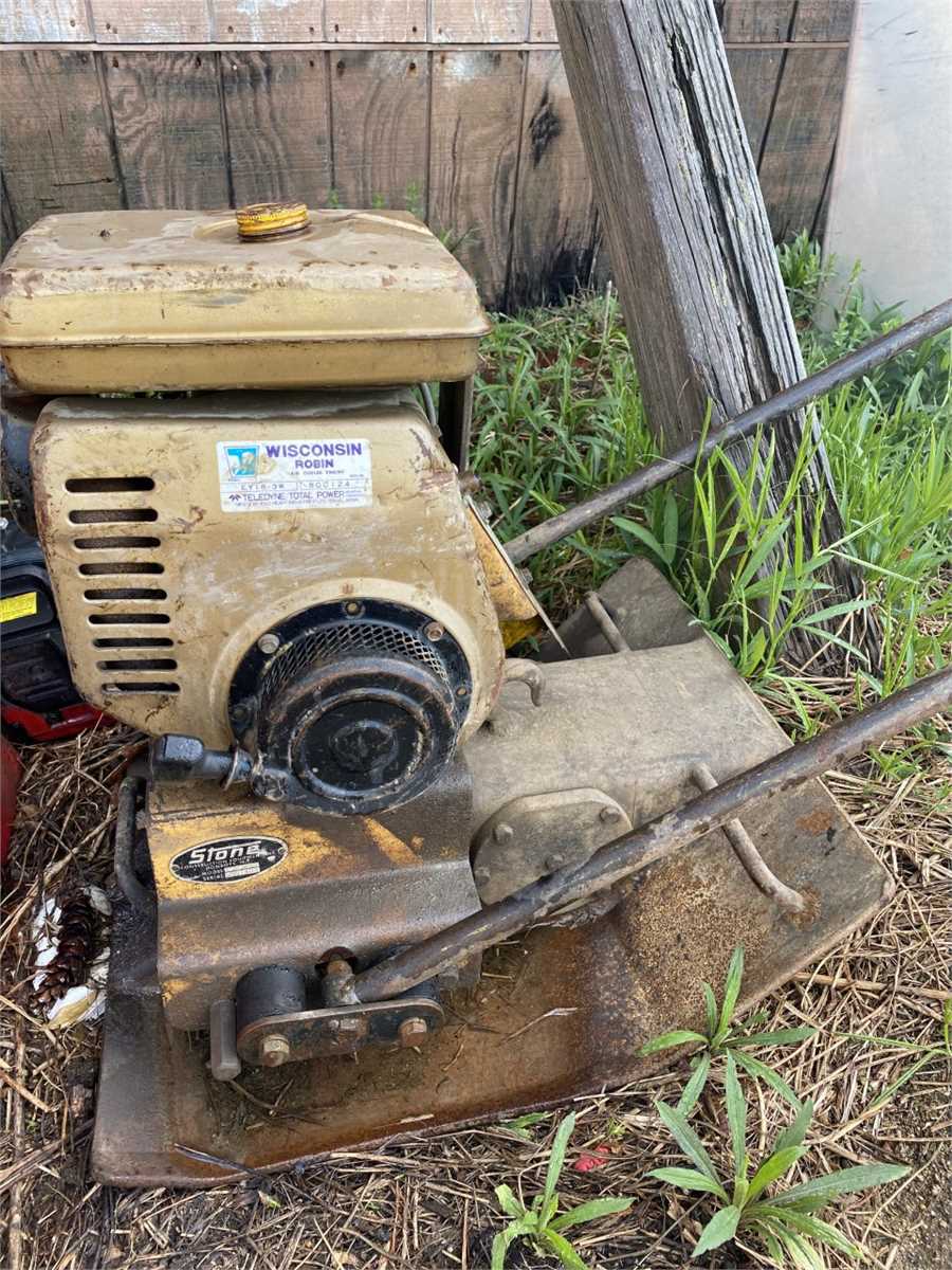 Stone Plate Compactor Online Government Auctions of Government Surplus ...