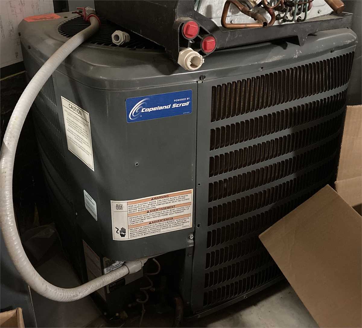 THERMAL ZONE ELECTRIC FURNACE W/CONDENSING UNIT AND EVAP COIL Online ...