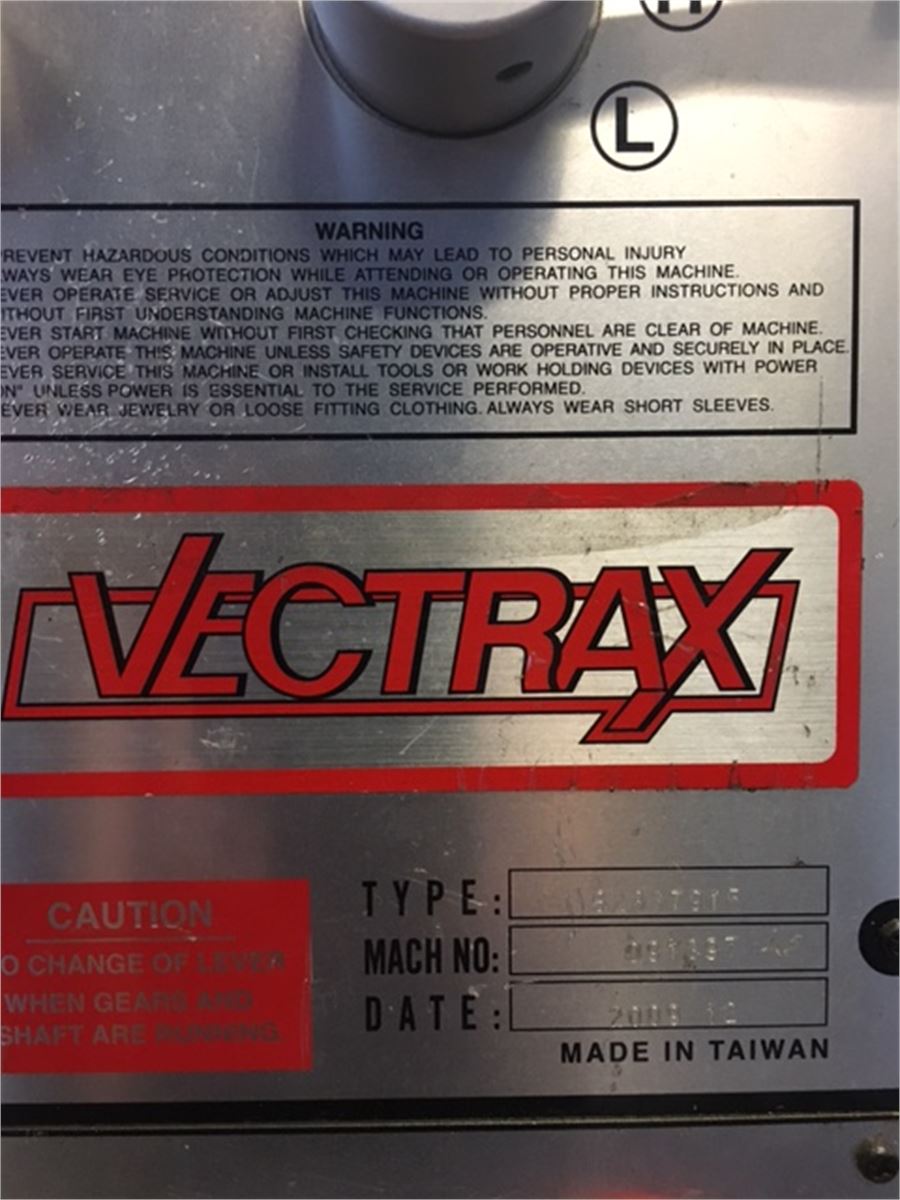 VECTRAX Lathe Online Government Auctions of Government Surplus | Municibid