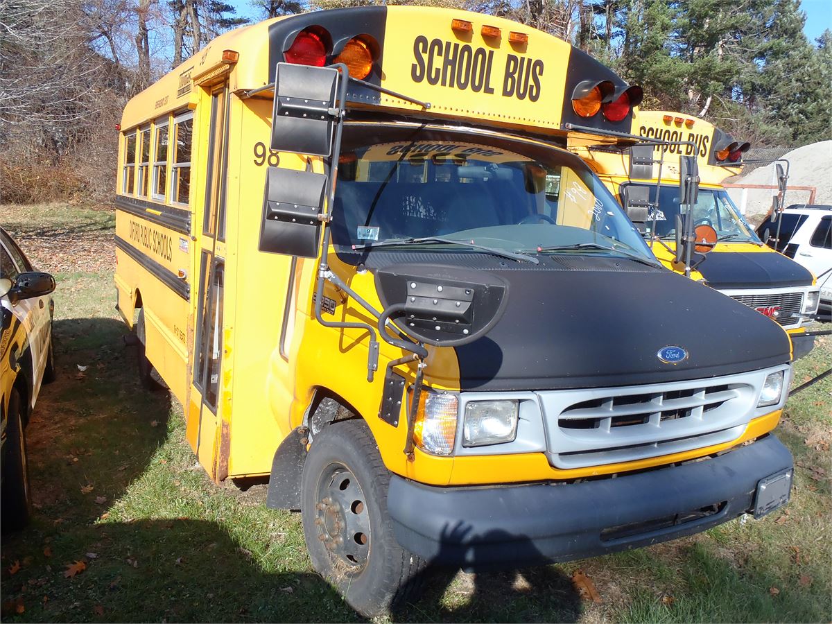 2000 Ford Mini School Bus Online Government Auctions of Government ...
