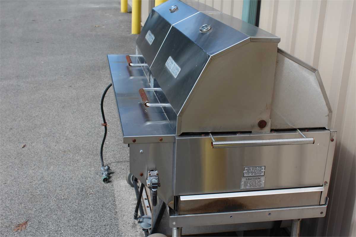 Magicater Stainlkess Steel Commercial Babrbecue Grill w/ 8 Burner ...