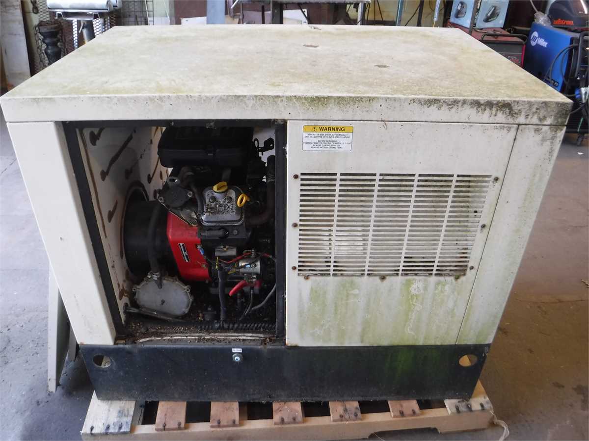 Pow'r Guard 10KW Generator Online Government Auctions of Government ...