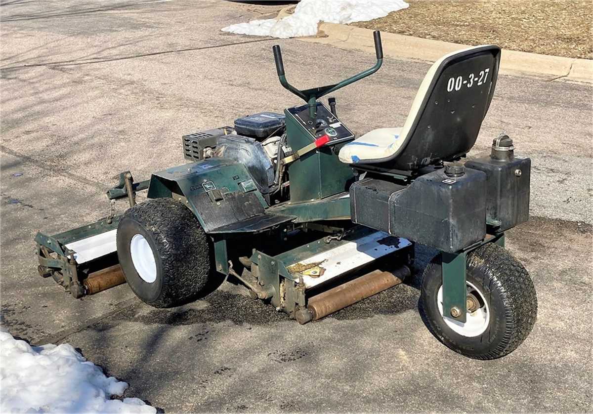 2000 National Hydro 70 Triplex Reel Mower Online Government Auctions of ...