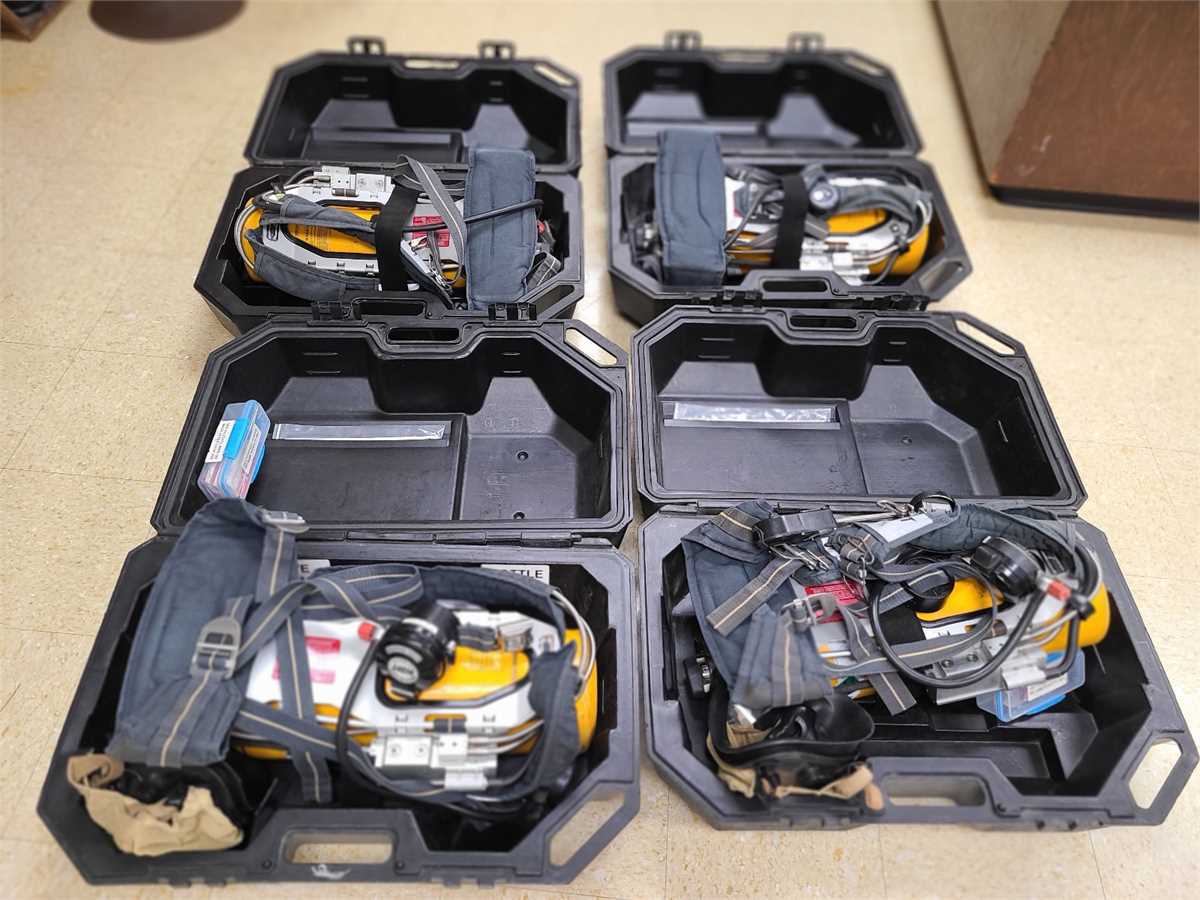 Scott Air Packs Online Government Auctions of Government Surplus ...